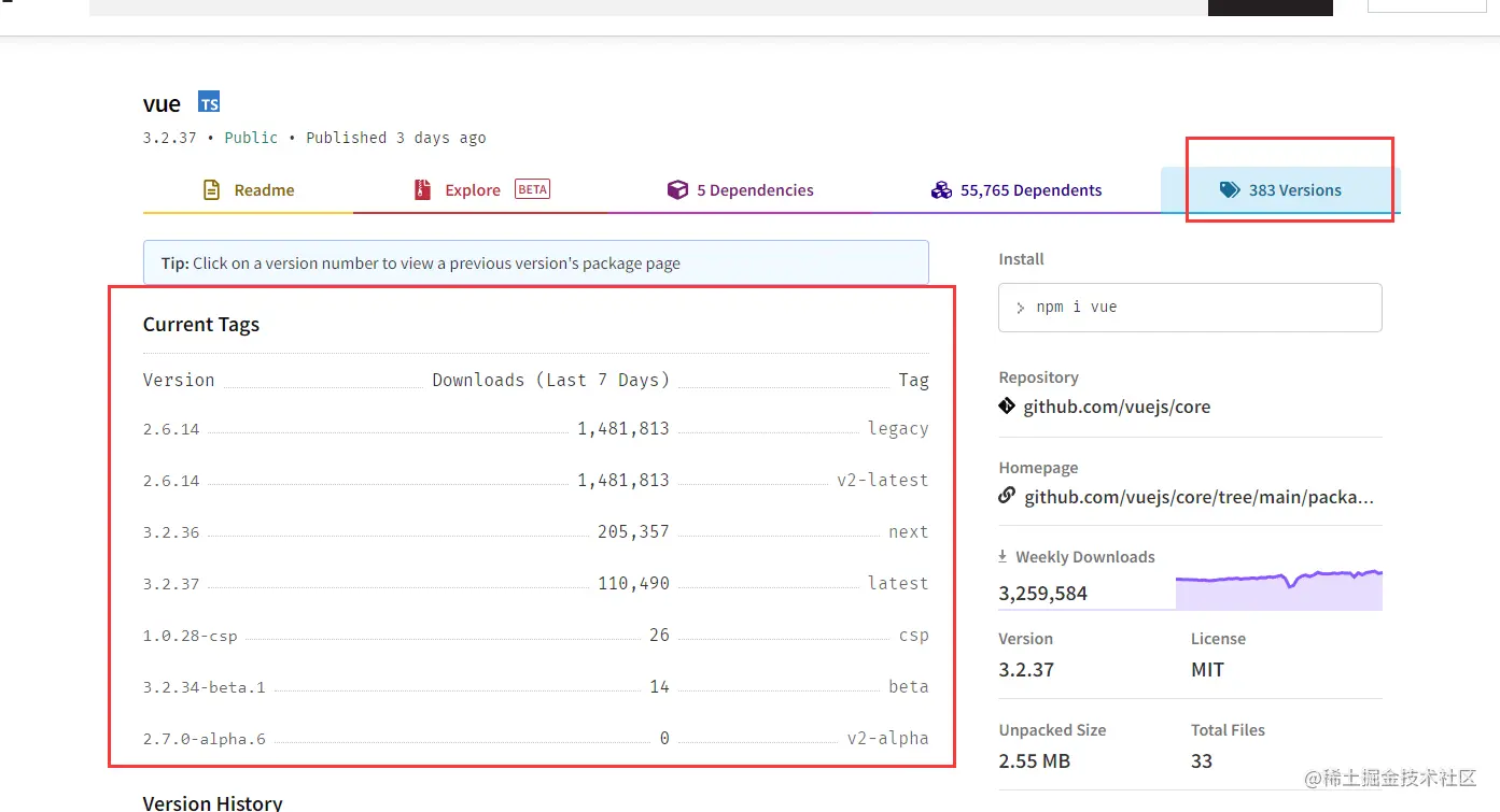 vue和vue@next的区别1、vue和vue@next有什么区别 其实vue和vue@next是指vue的不同版本， - 掘金