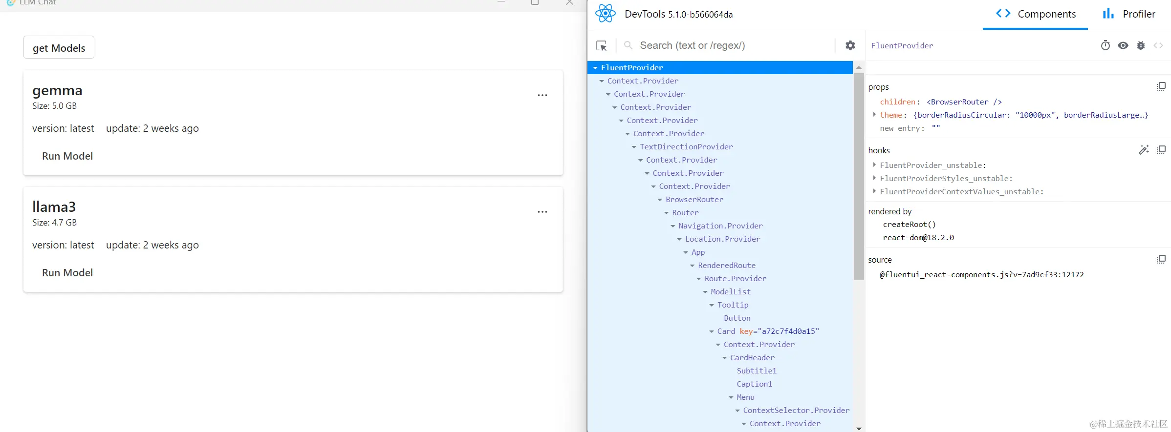 笔记：记一次使用bun+vite+tauri+react+tailwindcss+fluent design ui实现一个基于ollama的本地模型管理工具 - 掘金