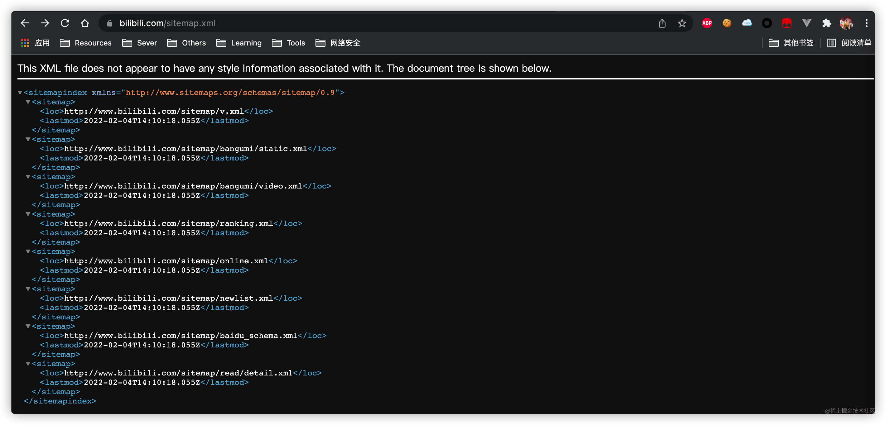vue-sitemap-webpack-plugin-sitemap-xml