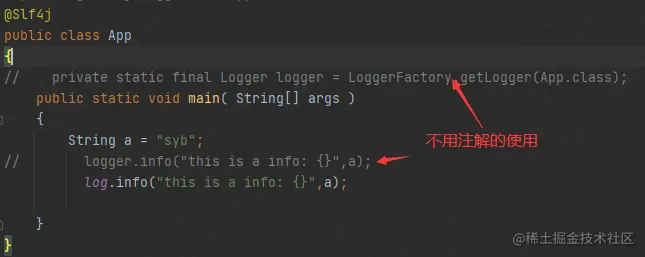 注解@Slf4j的简单使用教程（新手入门）这是三个依赖，其中slf4j-api的版本和slf4j-simple的版本要对 - 掘金