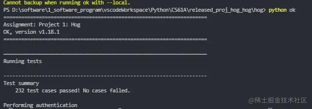 CS61A Project1 摇色子的游戏 Project 1: The Game of Hog其实这个项目不难，只是把 - 掘金
