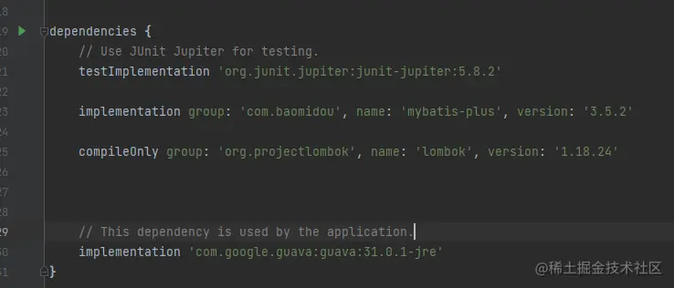 Gradle项目单独使用mybatis Plus环境：gradle Idea Jdk17 Mysql 介绍： 掘金