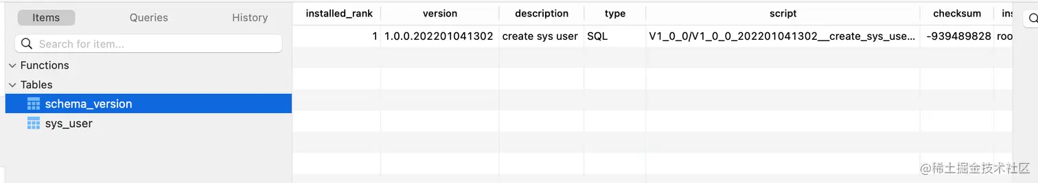 教你使用Flyway管理SQL脚本的3种姿势当你多个环境SQL脚本老是缺失的时候，那么你就需要Flyway管理SQL脚本 - 掘金