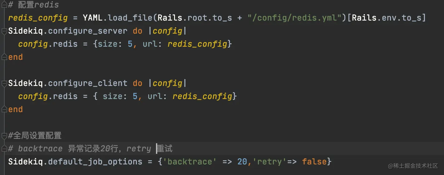 sidekiq在ruby on rails中的使用Sidekiq介绍 Sidekiq是什么 Sidekiq 是一个多线程 - 掘金