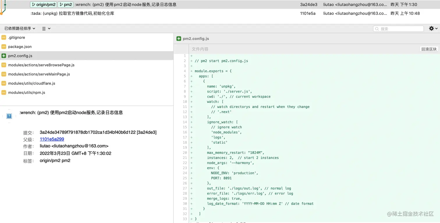 UNPKG源码分析，私有化部署及性能优化UNPKG很多公司已经私有化部署，比如饿了么、知乎等。本文带你了解一下UNPKG - 掘金