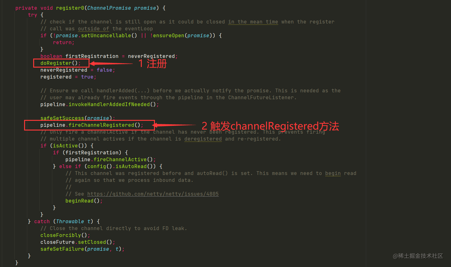 Netty源码分析-ChannelHandler方法执行顺序和如何工作 - 掘金