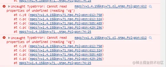 高德地图报错cannot Read Properties Of Undefined Reading Vg解决 掘金 