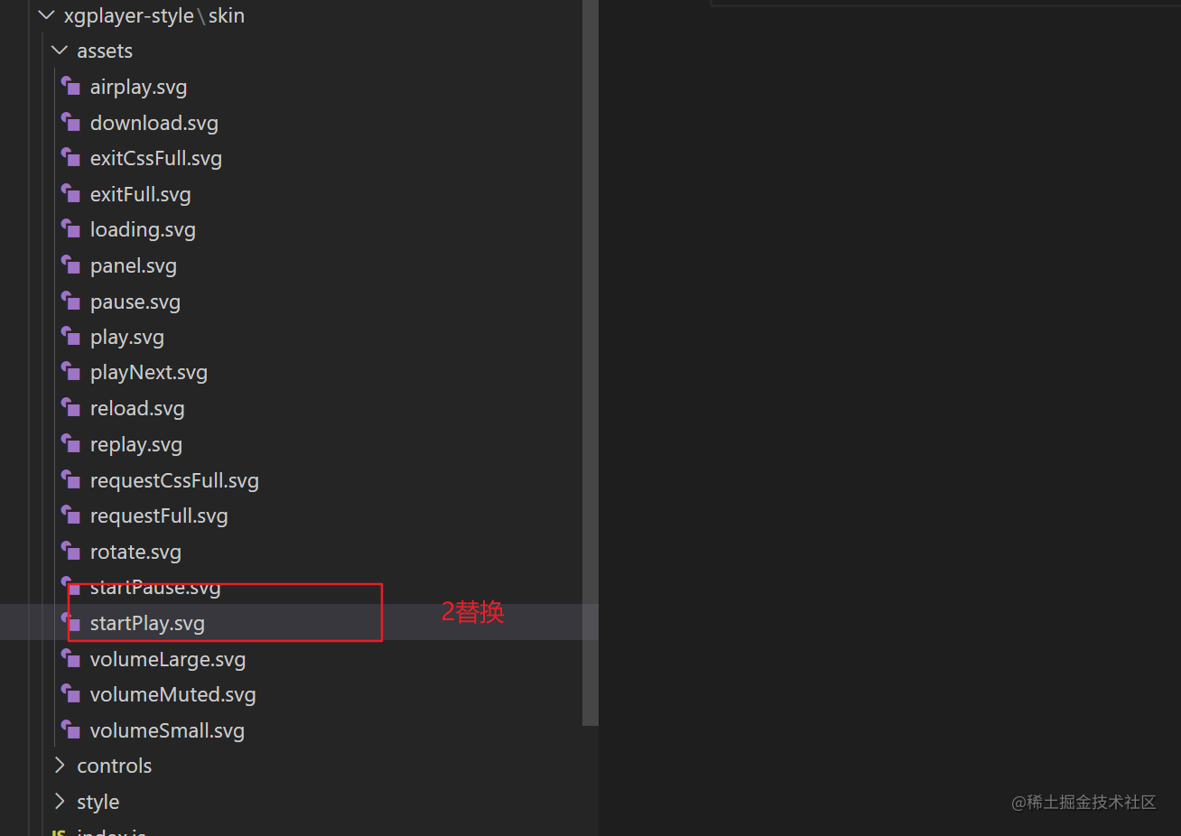【踩坑总结】xgplayer 西瓜🍉播放器 自定义样式 - 掘金