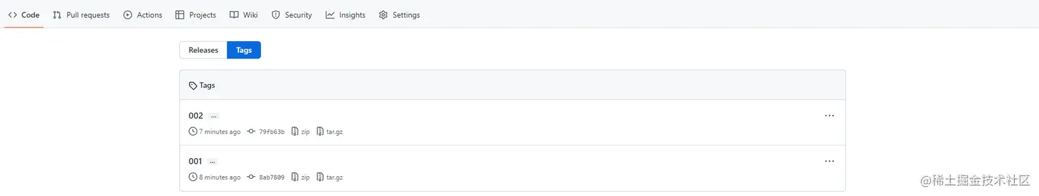 GitHub 基础教程06 - Git tag 和 GitHub releasesGit tag 和 GitHub r - 掘金