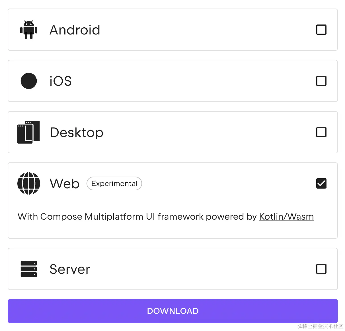 Compose Multiplatform+Kotlin/Wasm实现在web端运行自己的老Demo在前不久结束的Kot - 掘金