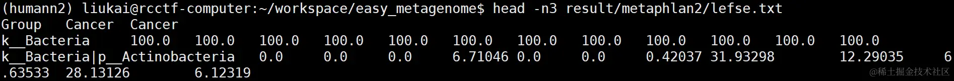 易宏基因组分析流程--记录 - 掘金