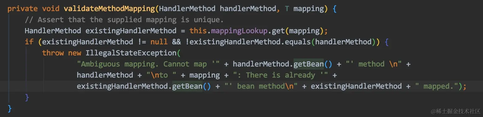 SpringMVC-Ambiguous mapping 问题实践1 前言 今天在项目开发中遇到了一个 Ambiguous - 掘金