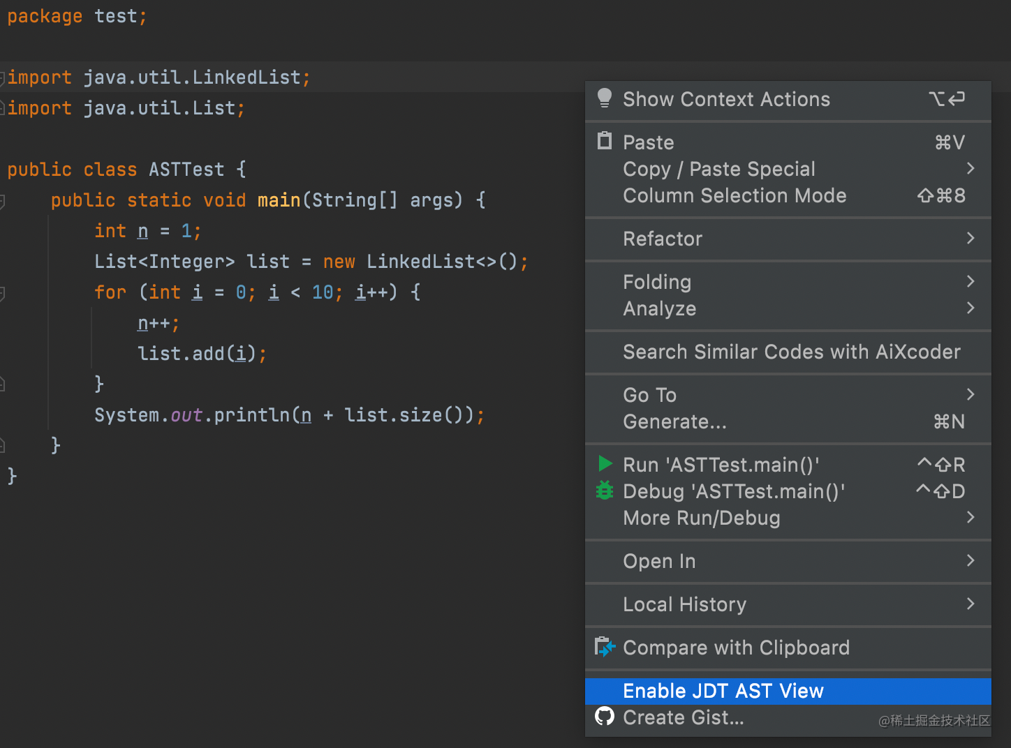 抽象语法树（AST）入门 - 掘金