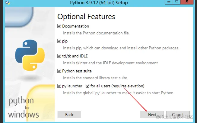 windows server 2012 R2 standard 离线 安装 python 3.9.12一起养成写作习惯！ - 掘金