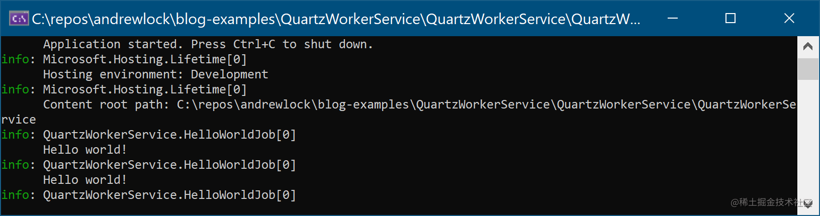 Use Quartz.Net with ASP.NET Core and Worker Service - Moment For Technology