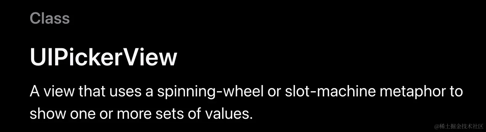 iOS | UIPickerView 如何优雅修改选中样式？本文会介绍两个我在使用 UIPickerView 时遇到的问 - 掘金