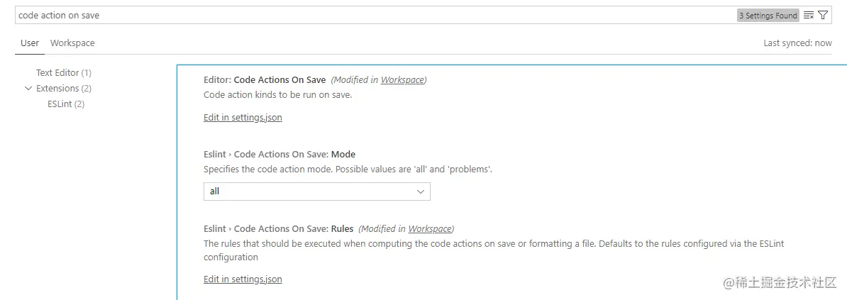 VSCode保存时用eslint自动修复问题 - 掘金