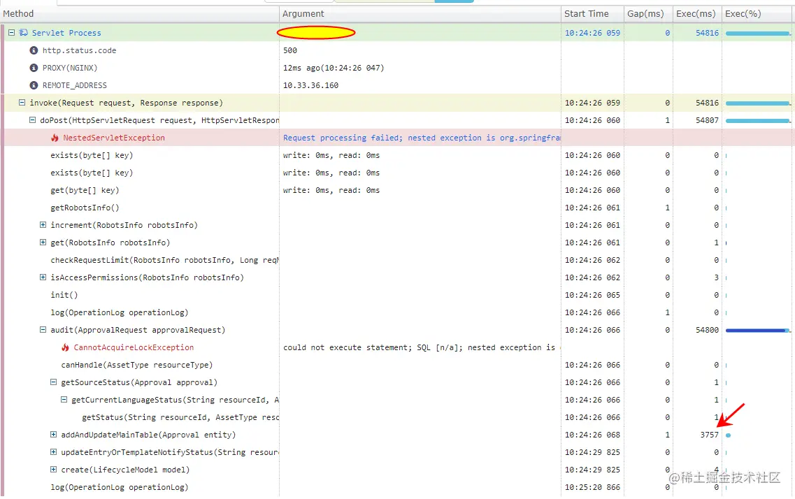 mysql异常解决方案 - Lock wait timeout exceeded异常从异常堆栈来看，问题的根源在于Loc - 掘金