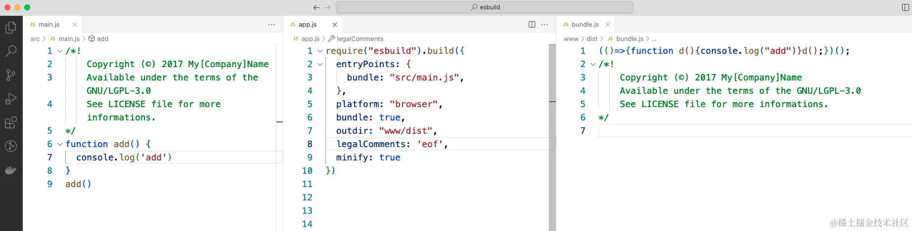 Esbuild API解读介绍esbuild中所有API的用法, 大多数API都包含了实践案例. 这些API即便大多数都 - 掘金