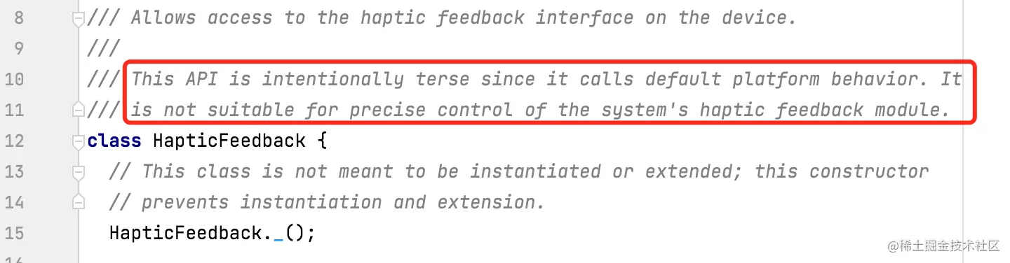 【Flutter 小知识】震动反馈 HapticFeedback1. 缘起 这两天在研究 CupertinoSliver - 掘金