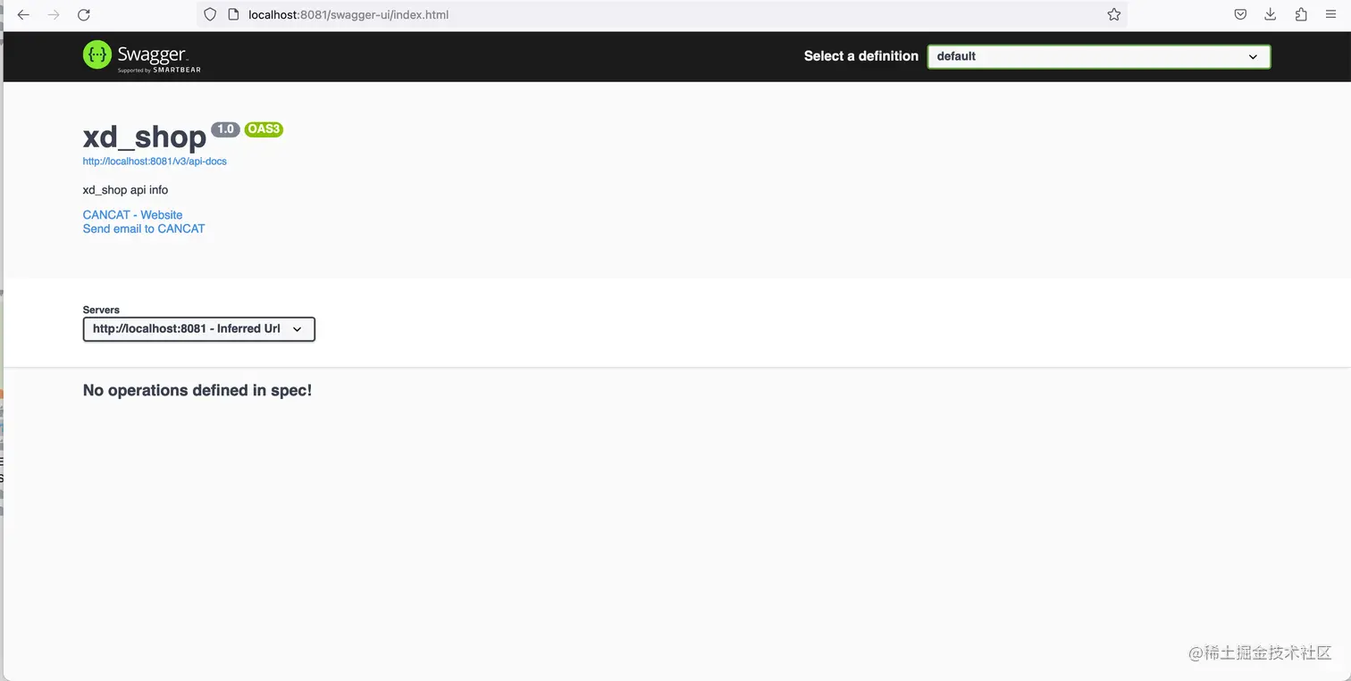 SpringBoot整合Swagger3.x 丝袜哥+常用注解01.SpringBoot整合Swagger3.x 丝袜哥 - 掘金