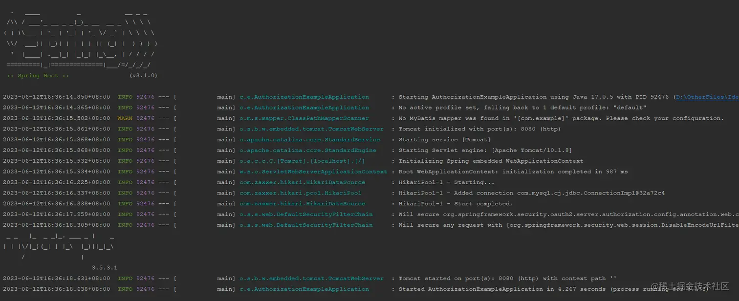Spring Authorization Server入门 八 Spring Boot引入security Oauth2 Client对接认证服务 掘金
