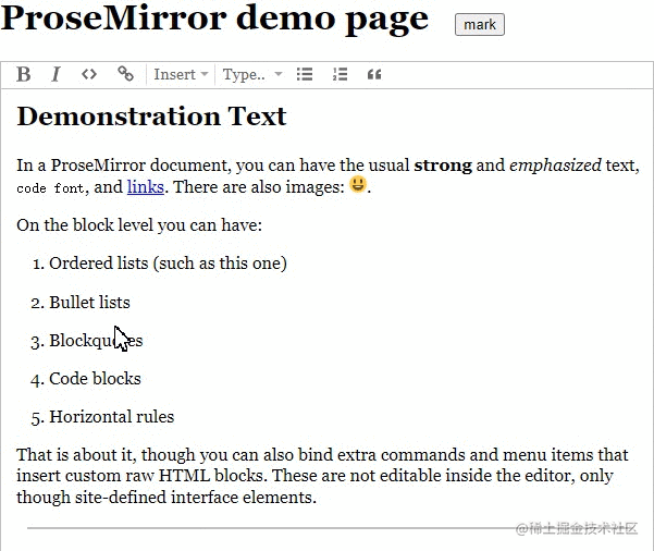 富文本编辑器框架ProseMirror、Slate和Lexical横向比较 - 掘金