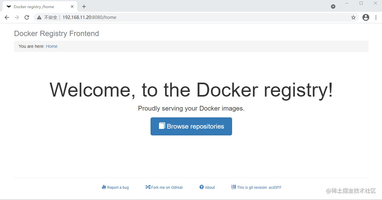 关于Docker Registry web-ui的选择 - 掘金