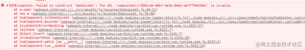 vue websocket动态代理配置问题在使用websocket的时候，做了如下配置（端口8080由我前端启动的端口决 - 掘金