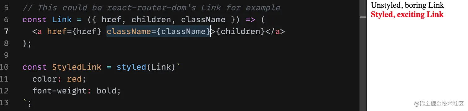 React项目使用styled-components后的几点感受最近在项目里使用了 styled-components - 掘金
