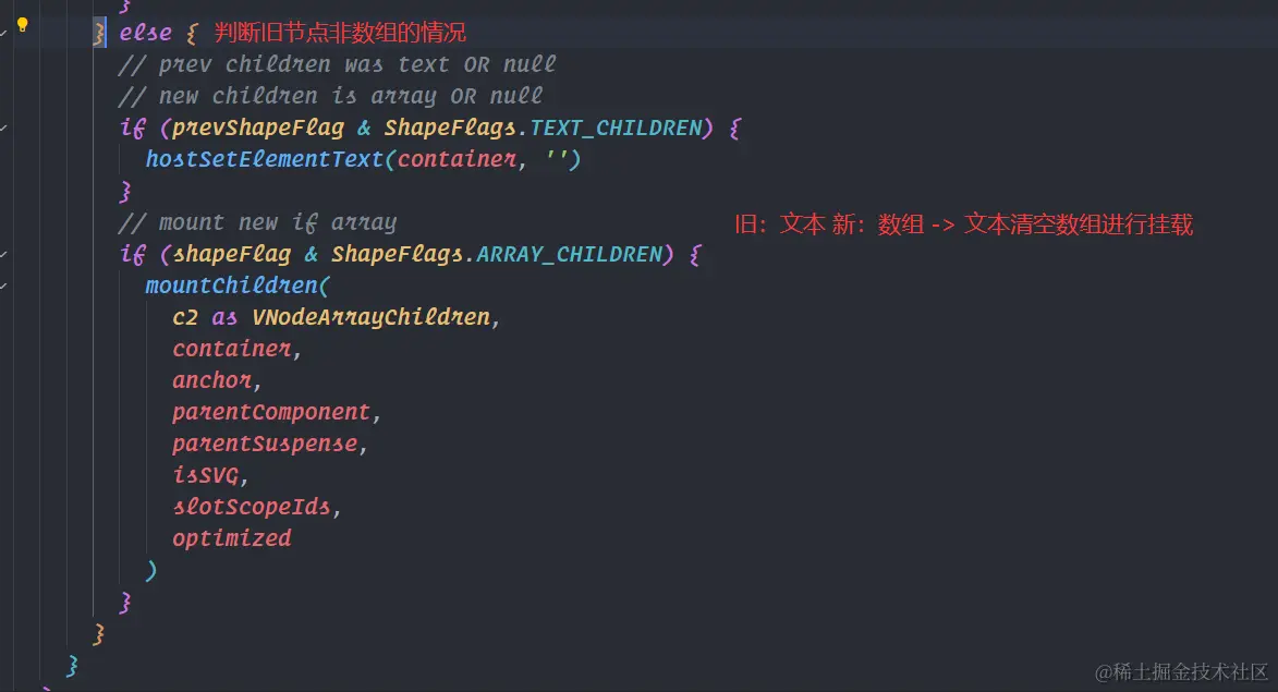 diff 算法？看完设计与实现后我直接通了！😋😋😋画图一步一步带你理解整个 diff 过程！讨论一下 Vue2 以 - 掘金
