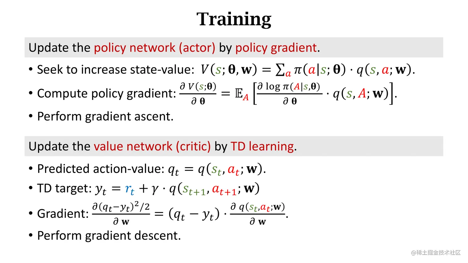 强化学习笔记（四）：AC方法（Actor-Critic Methods）本文正在参加「金石计划」 导语 本系列笔记为b站 - 掘金