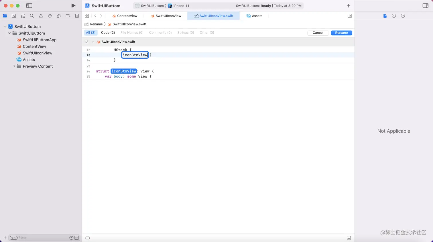 SwiftUI极简教程08: Button按钮的使用一起养成写作习惯！这是我参与「掘金日新计划 · 4 月更文挑战」的第 - 掘金