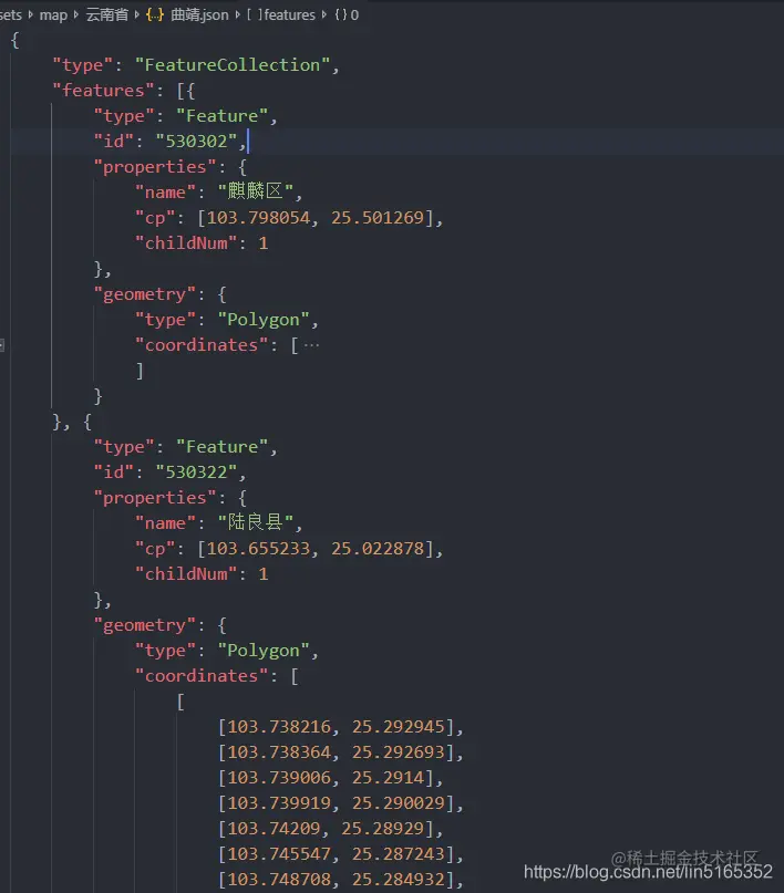 Three.js之GeoJson 3D地图数据可视化飞行线实战Three.js之GeoJson 3D地图数据可视化飞行线 - 掘金