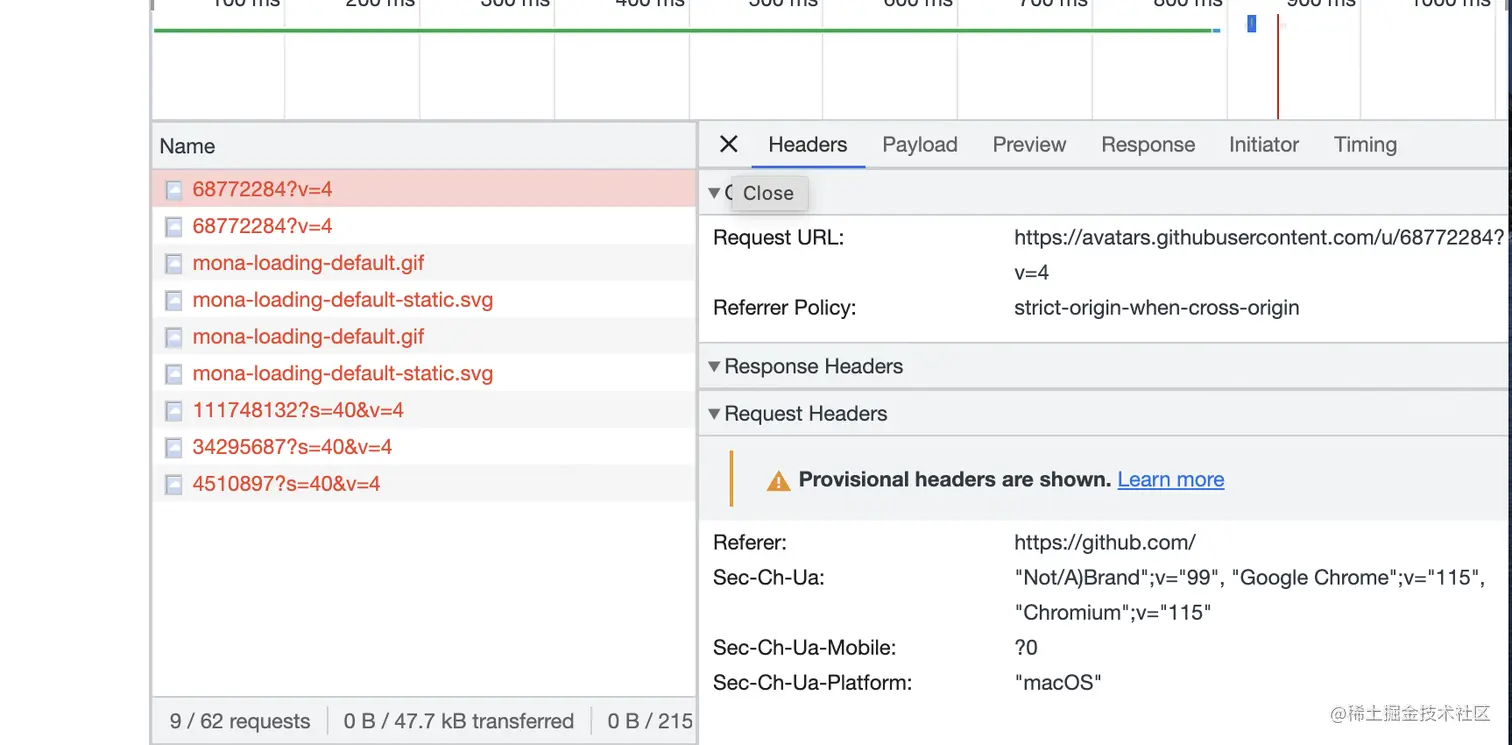 踩坑日记 github样式异常今天晚上准备上github看看项目的时候，git的静态资源服务器的请求全部都g了，这里记录 - 掘金