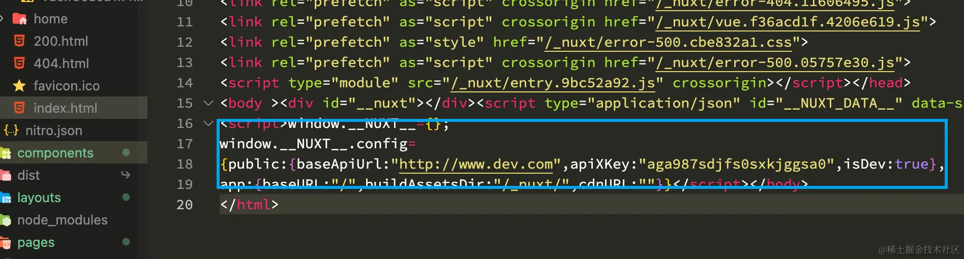 Nuxt3(3.8.x)版本的环境变量设置1. 创建.env.development / .env.production - 掘金
