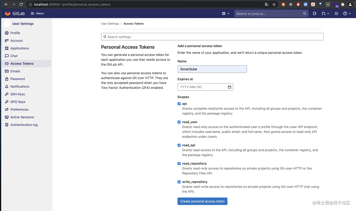SonarQube+Gitlab从零搭建自动化持续代码扫描质量平台一、前言 我们都知道代码质量对于一个项目的重要 - 掘金