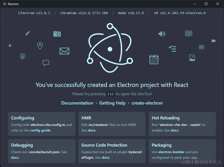 2023金秋版：基于electron-vite构建React桌面客户端Electron开发教程大更新啦！React18、 - 掘金
