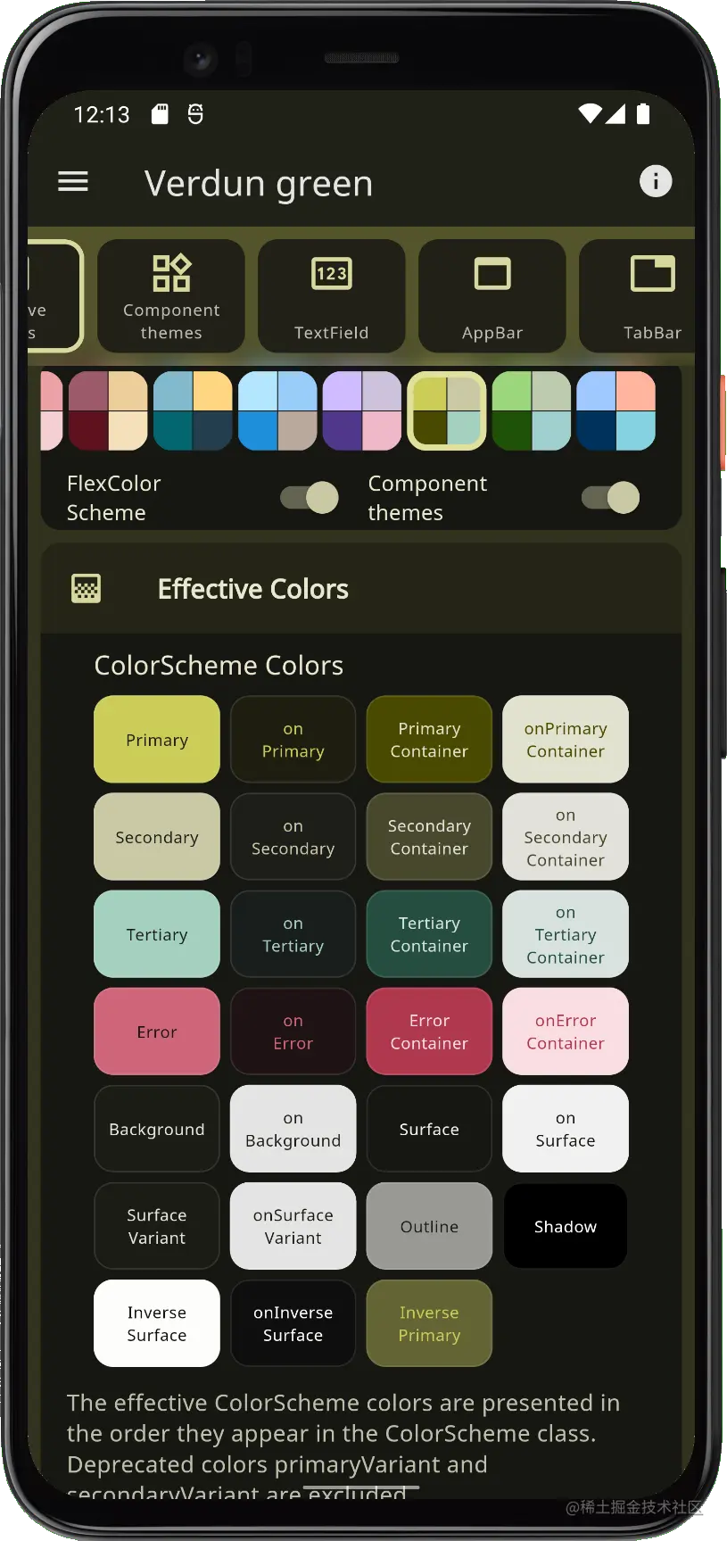 [译]Flutter Favorite 之炫酷可定制的配色主题库 flex_color_theme使用 FlexColo - 掘金