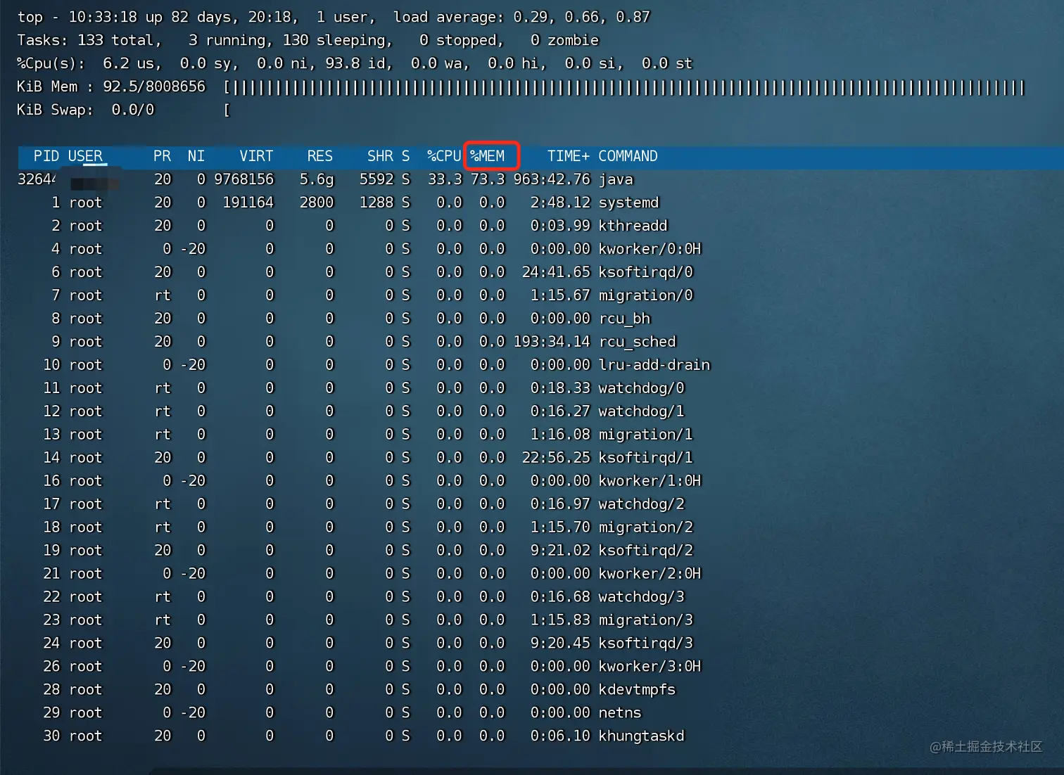JAVA 内存使用过高排查方案文章介绍了关于发现JVM内存过大问题时，的一些简单的排查方法，主要分为3个小方法： 使用j - 掘金
