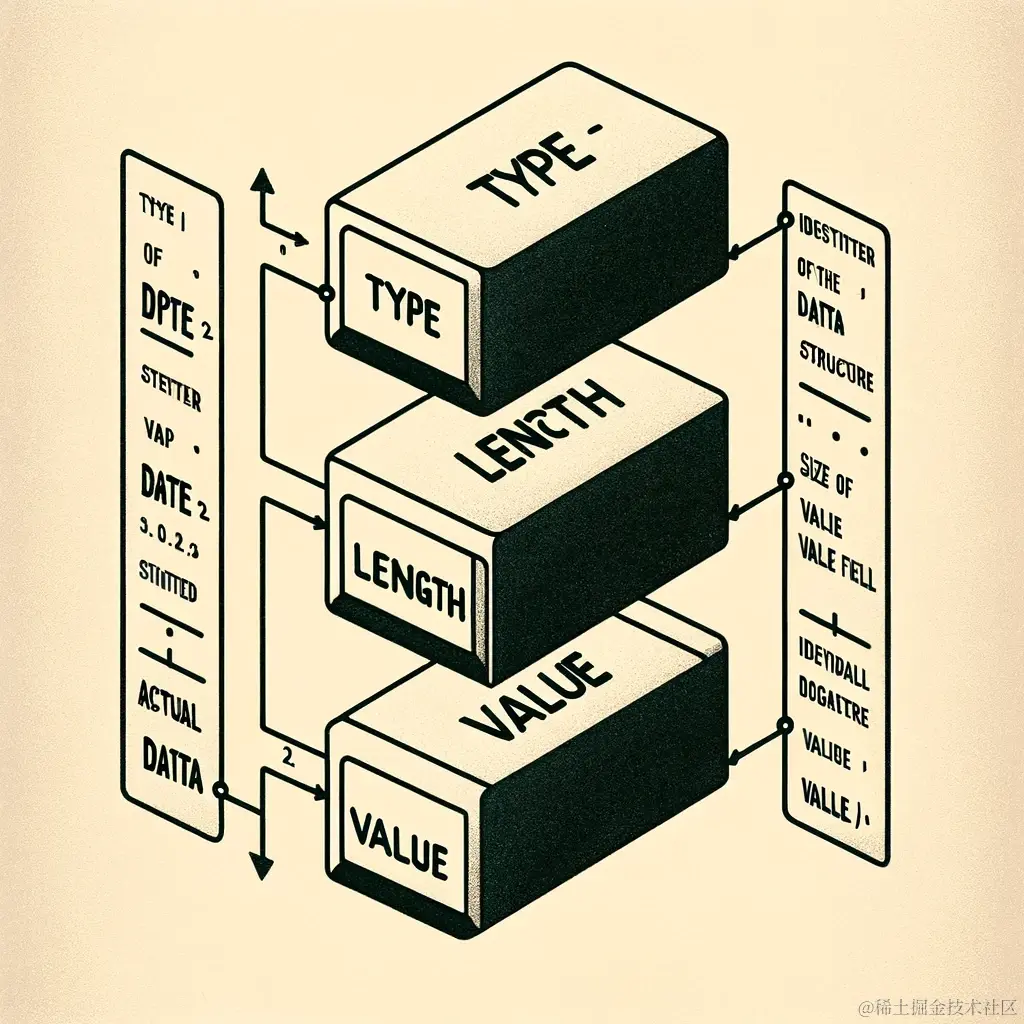 网络编程：TLV标准详解TLV（Type-Length-Value）是一种广泛应用于电子通信和数据存储的编码标准。其基本 - 掘金