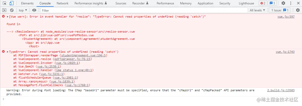Vue Pdf 预览报错typeerror Cannot Read Properties Of Undefined Reading 