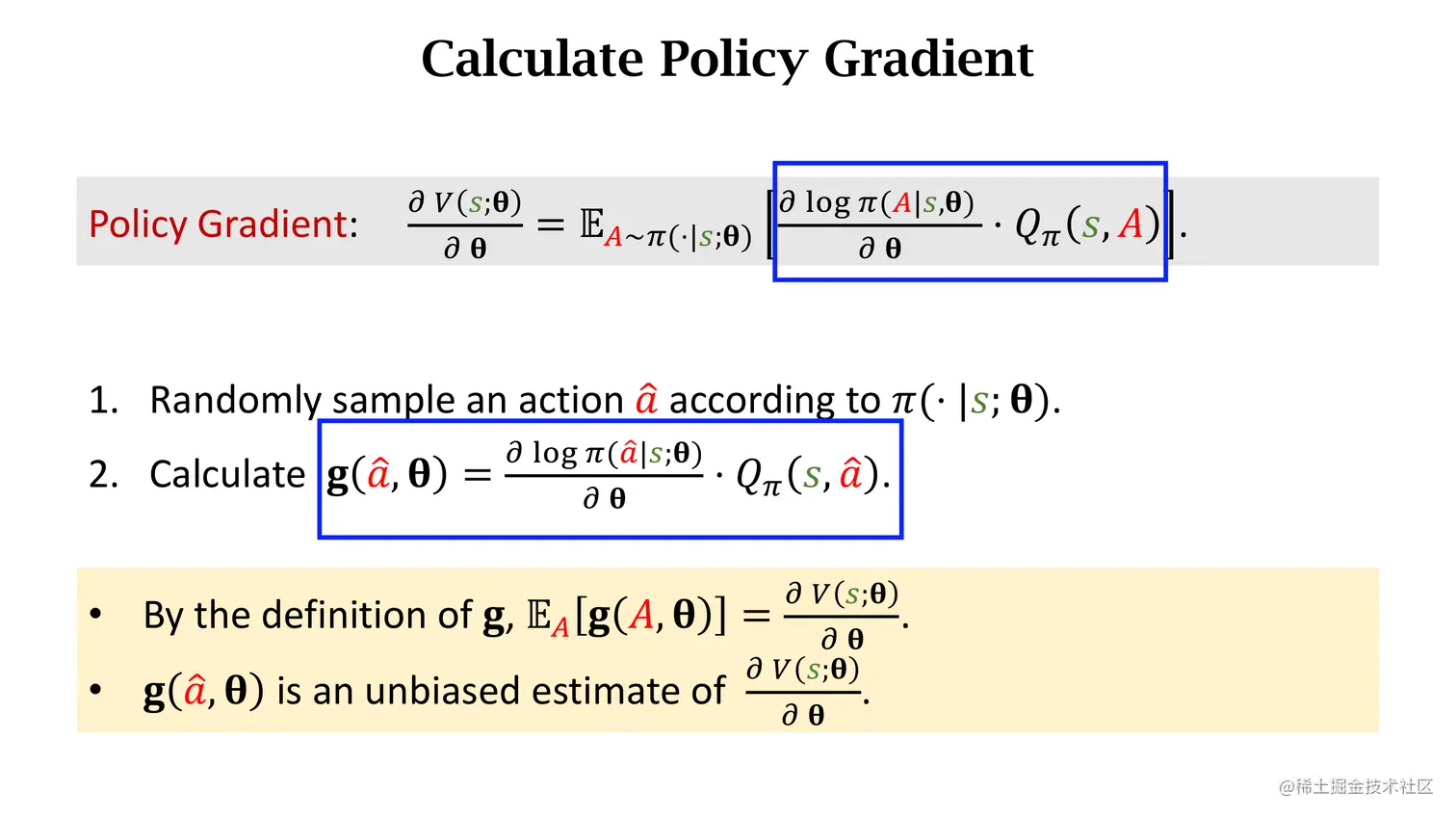 强化学习笔记（三）：基于策略函数的强化学习（Policy-based Reinforcement Learning） - 掘金