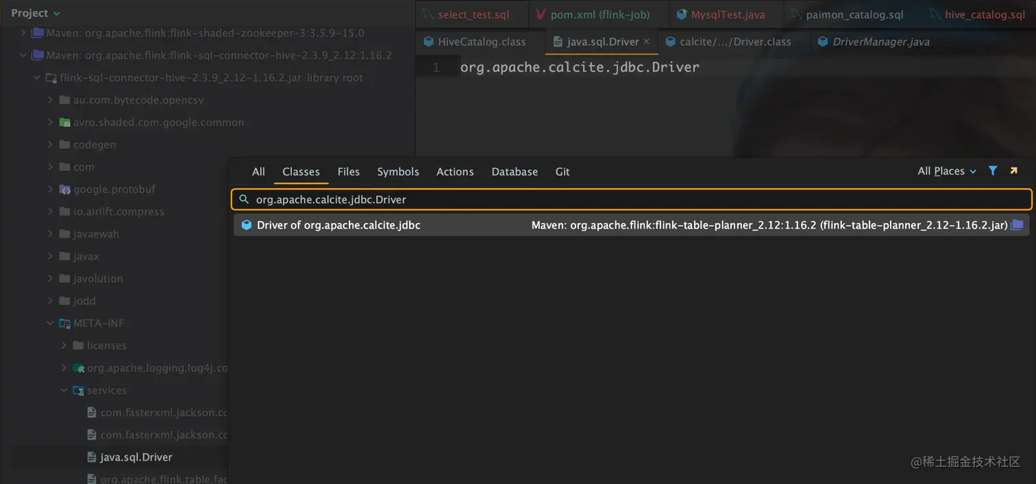 一次flink-cdc任务提交时No suitable driver found的排查过程1. 通过bin/flink - 掘金