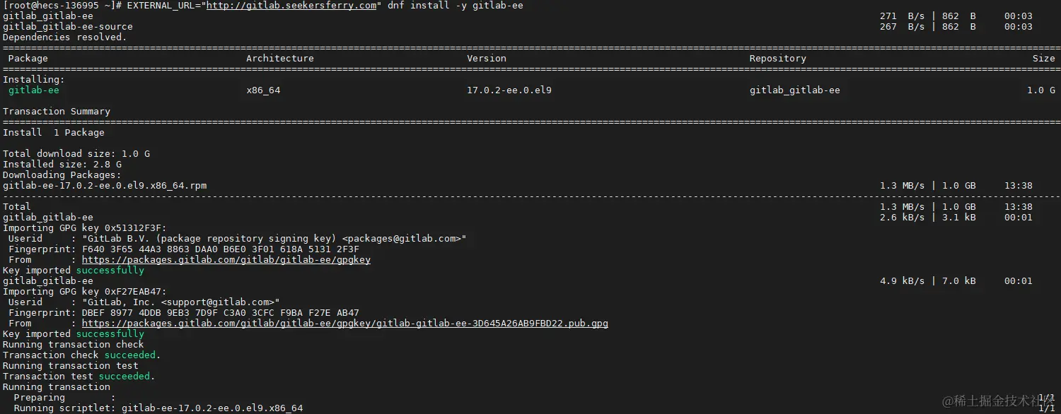 CentOS Stream 9 安装 Gitlab打开Gitlab官网：https://about.gitlab.com - 掘金
