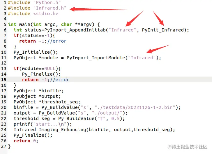 cython把python转成cubuntu下利用cython将python转为c函数，然后用c去调用，还是需要依赖py - 掘金