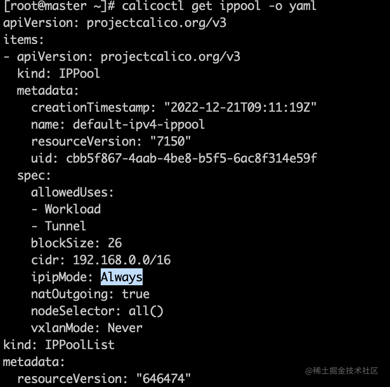 k8s Calico生成pod的ip访问不通 - 掘金