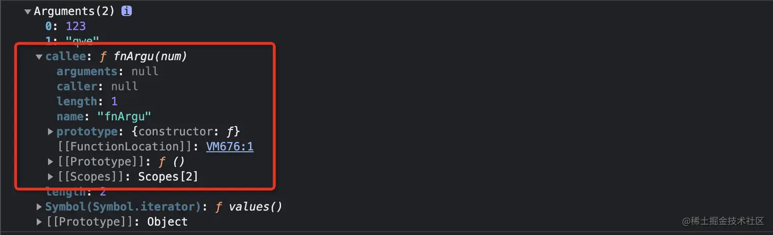 [函数] arguments、callee、caller是啥？js中函数也是对象，他也有自己的属性和方法, 都知道arg - 掘金