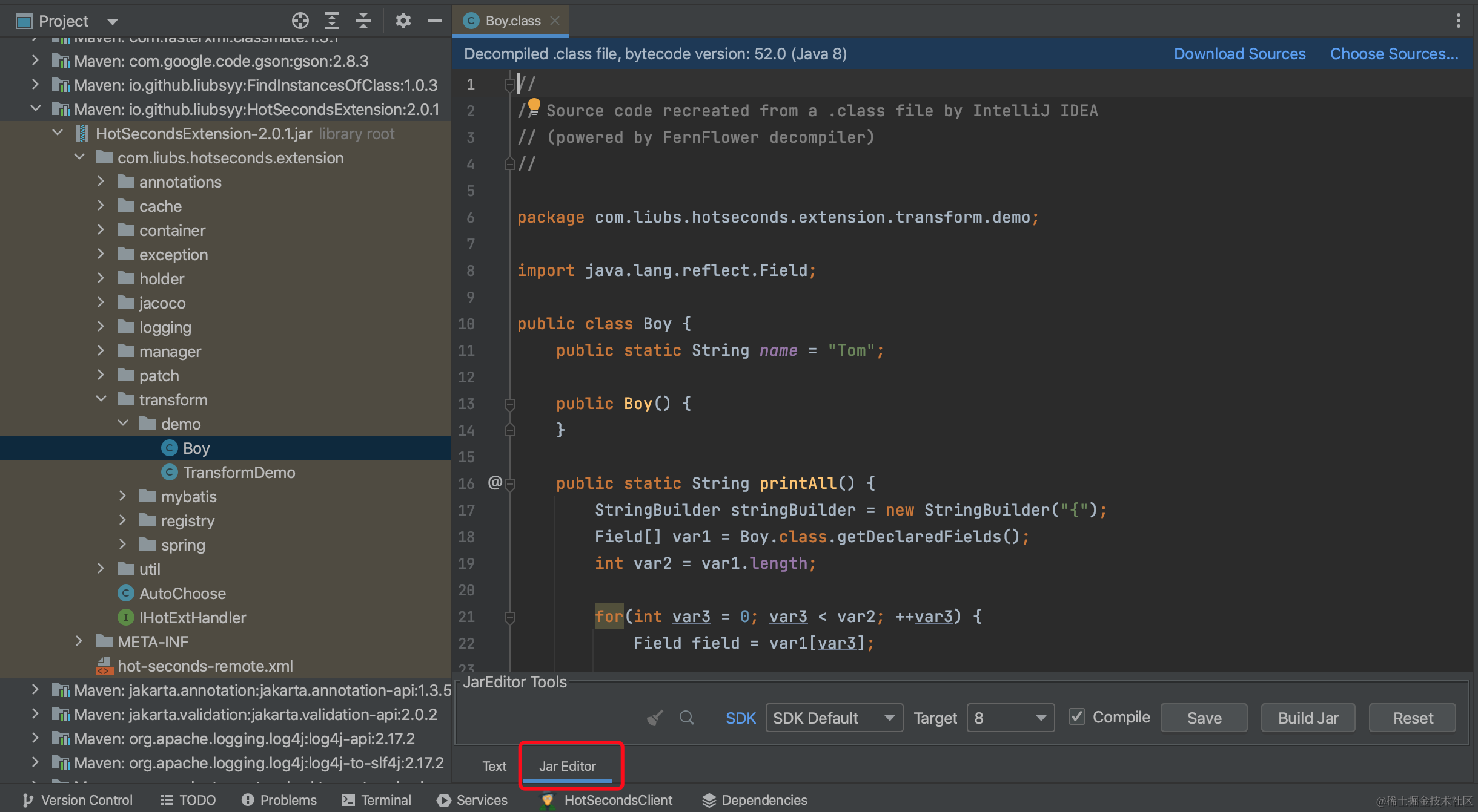 一键修改 JAR 包内文件： JarEditor 插件详细指南 - V2EX