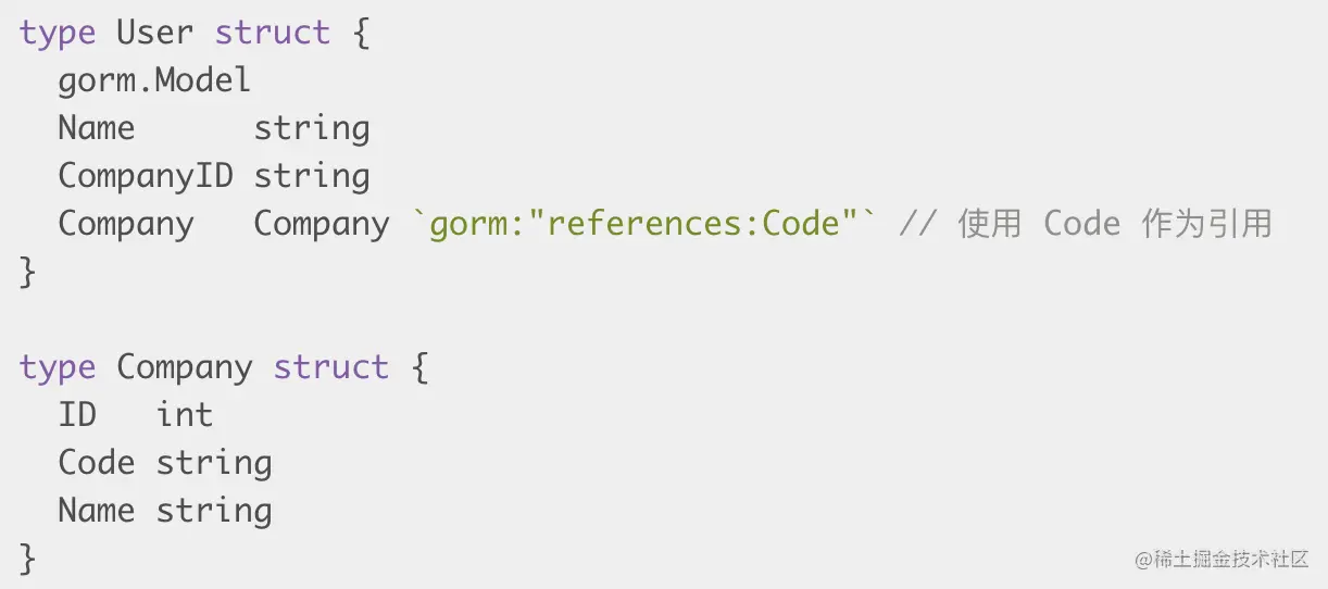 GORM基础知识——建表、外键设置｜ 青训营继GORM快速入门，这次我记录GORM的基础用法，包括：创建表、设置表约束、 - 掘金